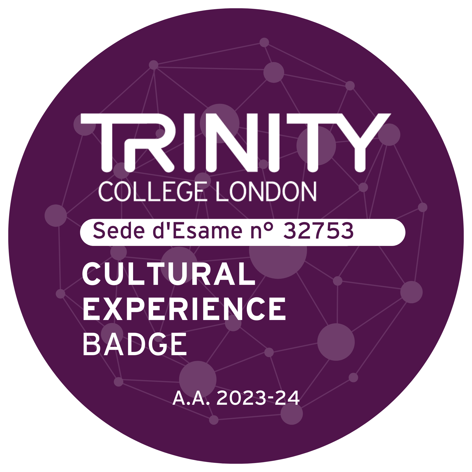 Badge Trinity College – IC Da Vinci Frank